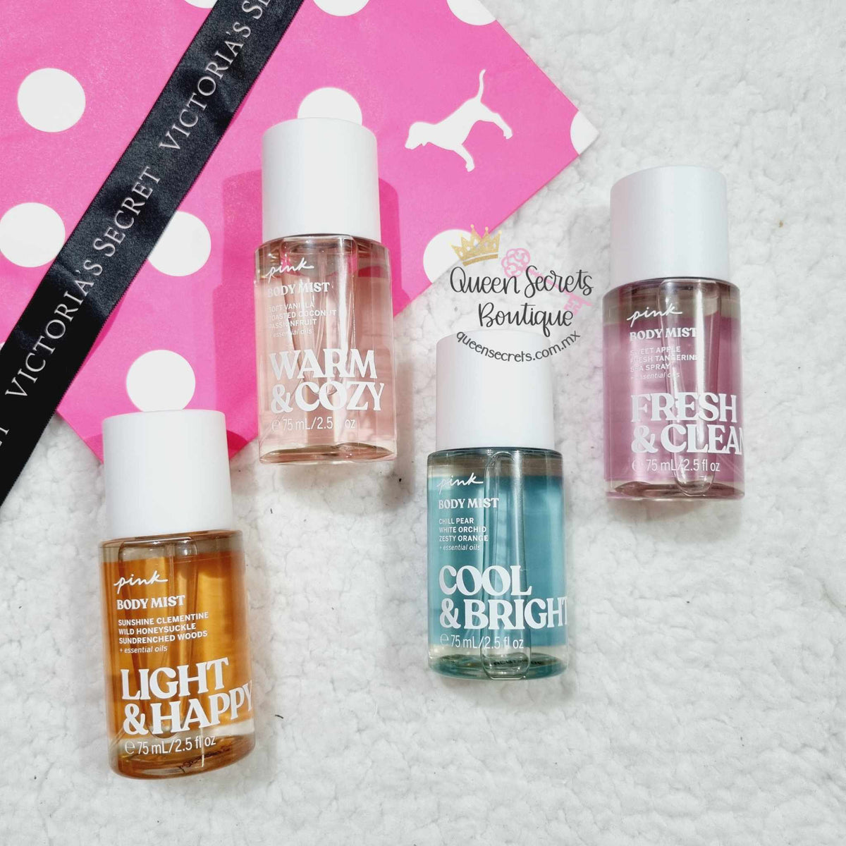 Lociones mini PINK - Victoria's Secret en México – Queen Secrets Boutique